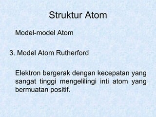Struktur atom | PPT
