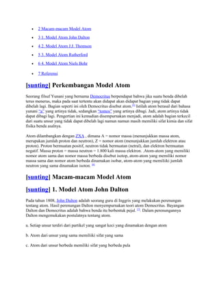 Struktur atom | DOC