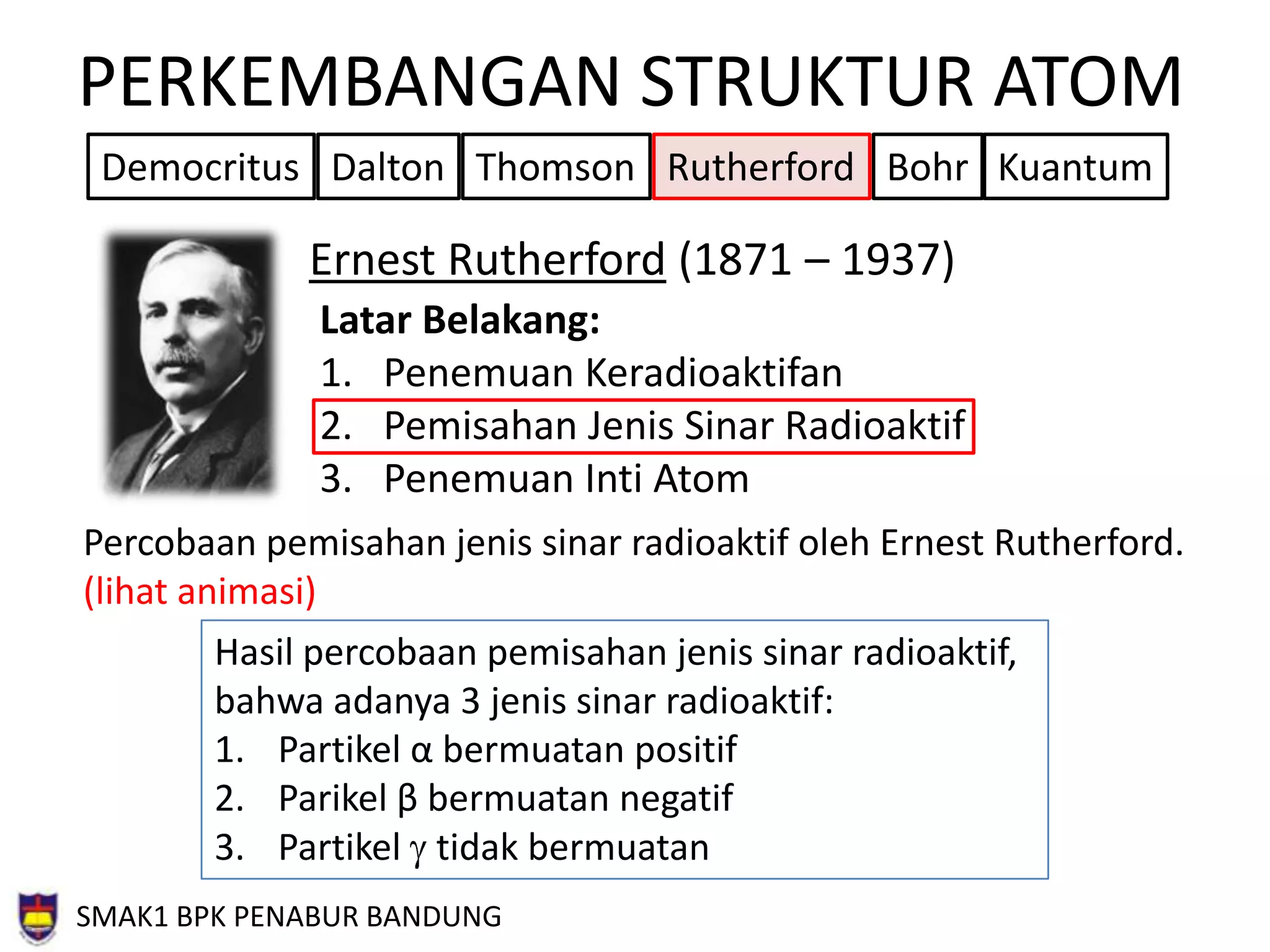 Struktur atom | PPTX