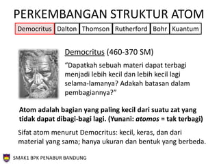 Struktur atom | PPTX