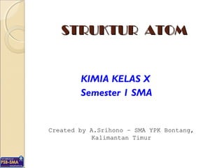 Struktur atom | PPT