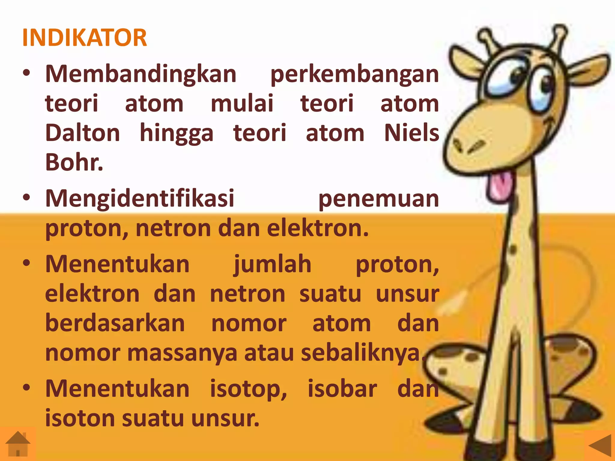 Struktur Atom X Sma Ppt 
