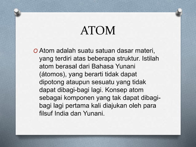 Struktur atom | PPTX