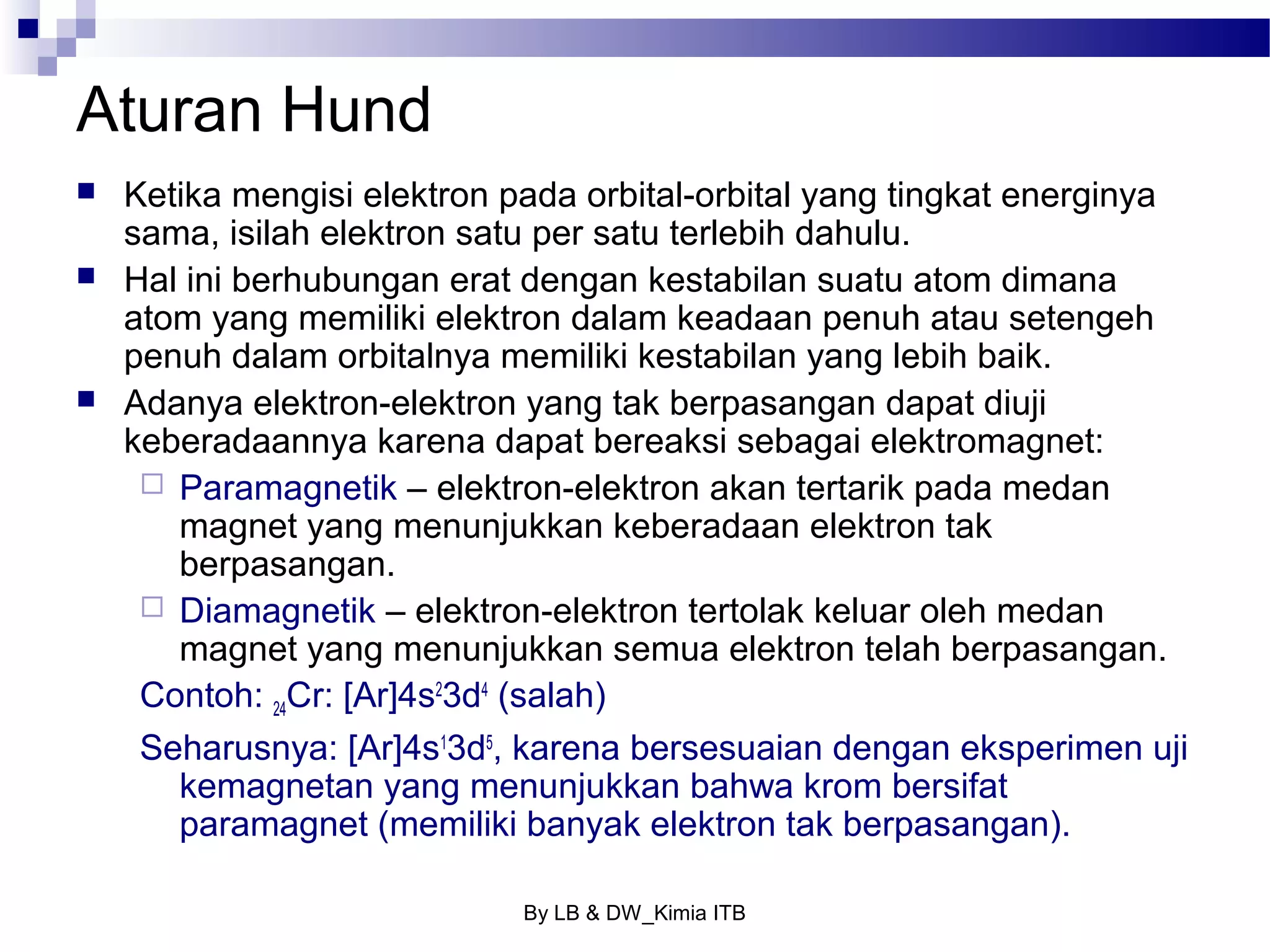 Struktur atom dan sistem periodik | PPT