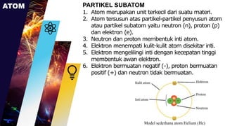 Struktur Atom dan Sistem Periodik | PPTX
