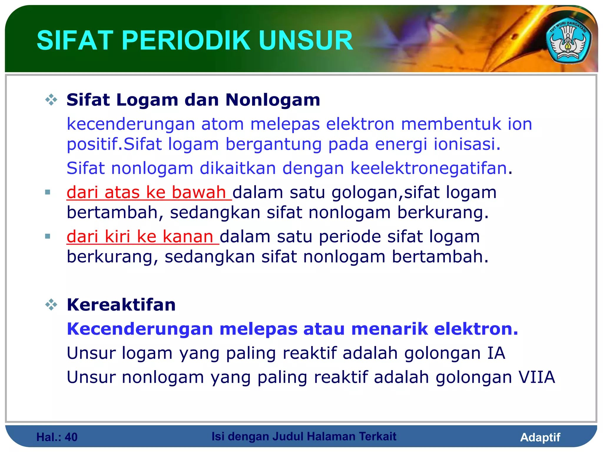 Struktur atom dan spu | PPT