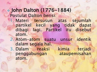 Struktur Atom Kimia | PPTX