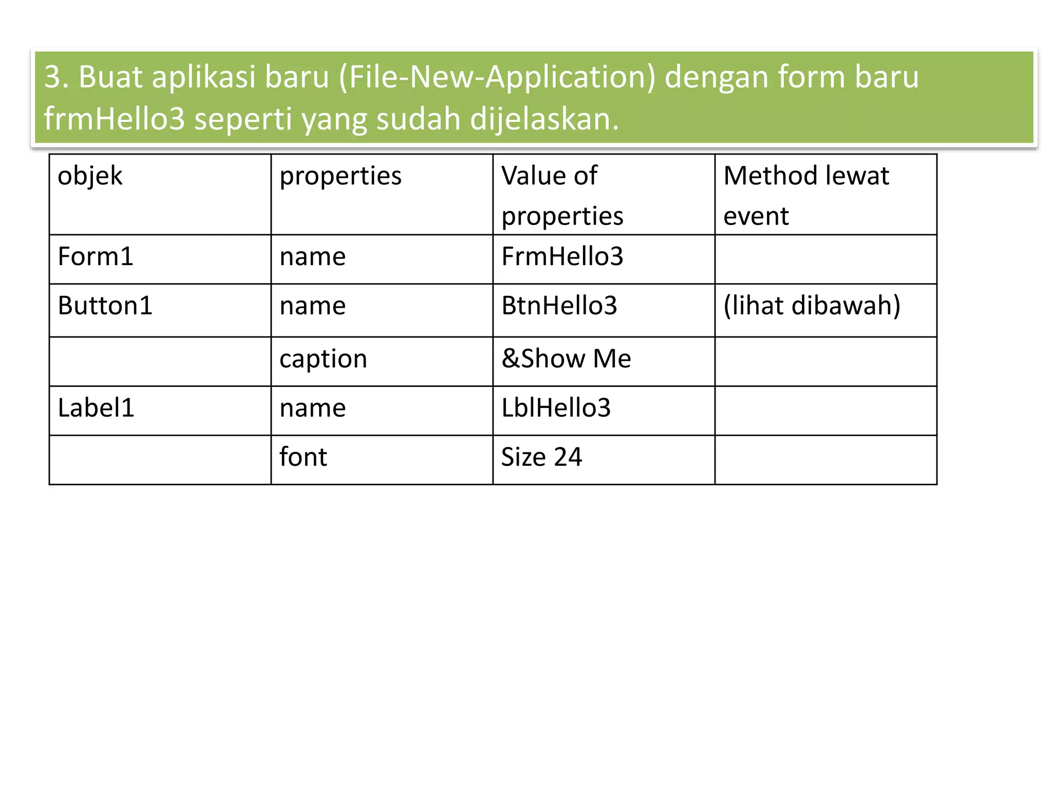 Struktur bahasa delphi | PPTX