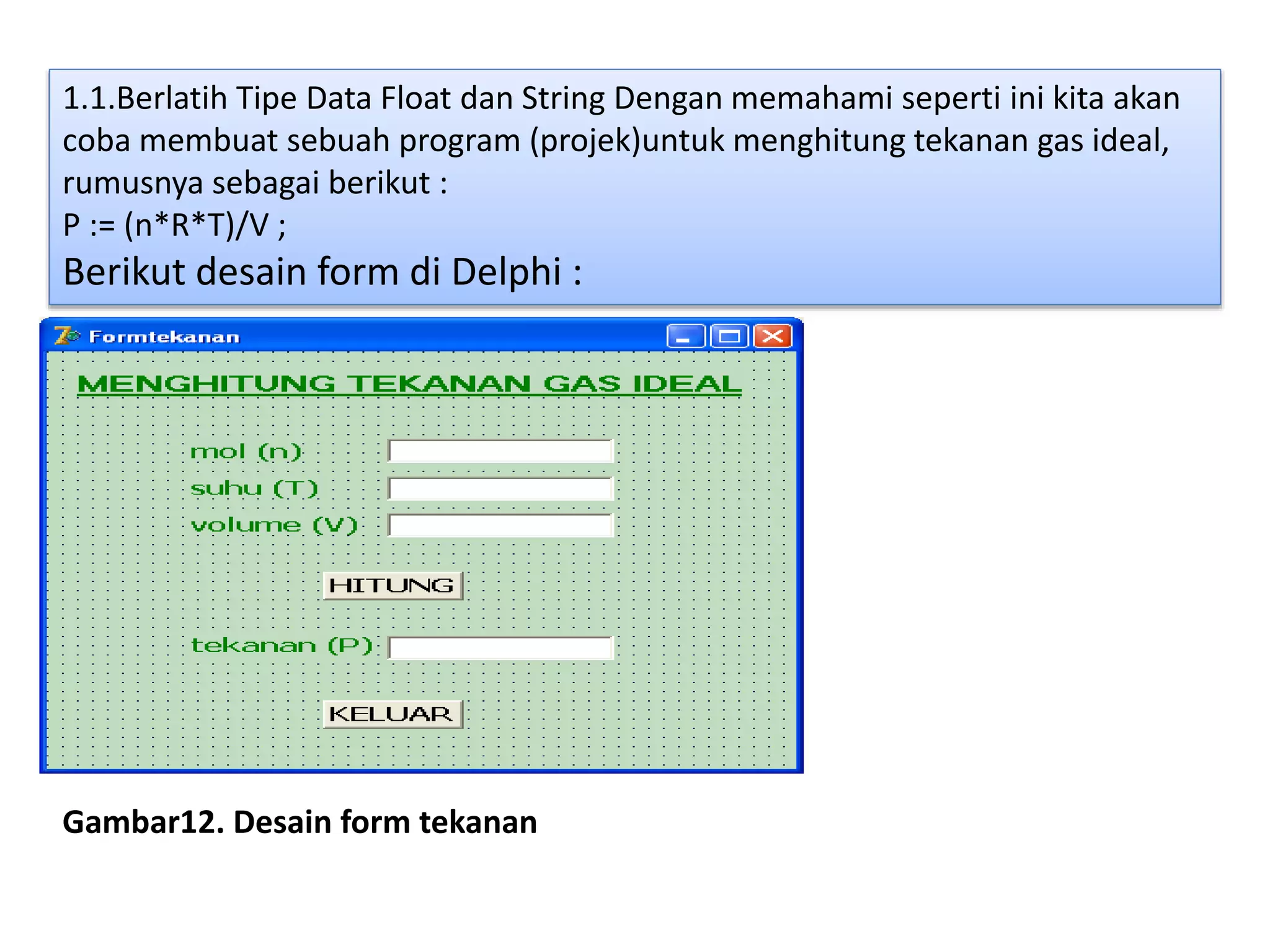 Struktur bahasa delphi | PPTX