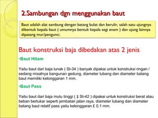 Struktur baja ii | PPT