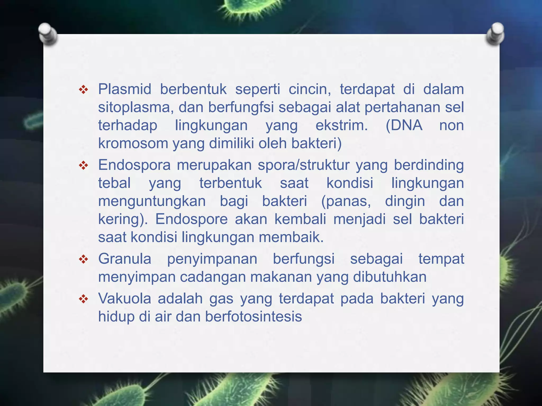 Struktur bakteria | PPTX