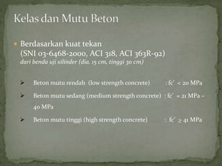 Struktur beton 1 | PPTX