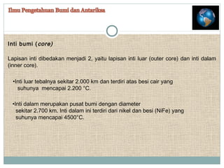 Ilmu Pengetahuan Bumi dan Antariksa_Struktur bumi | PPS