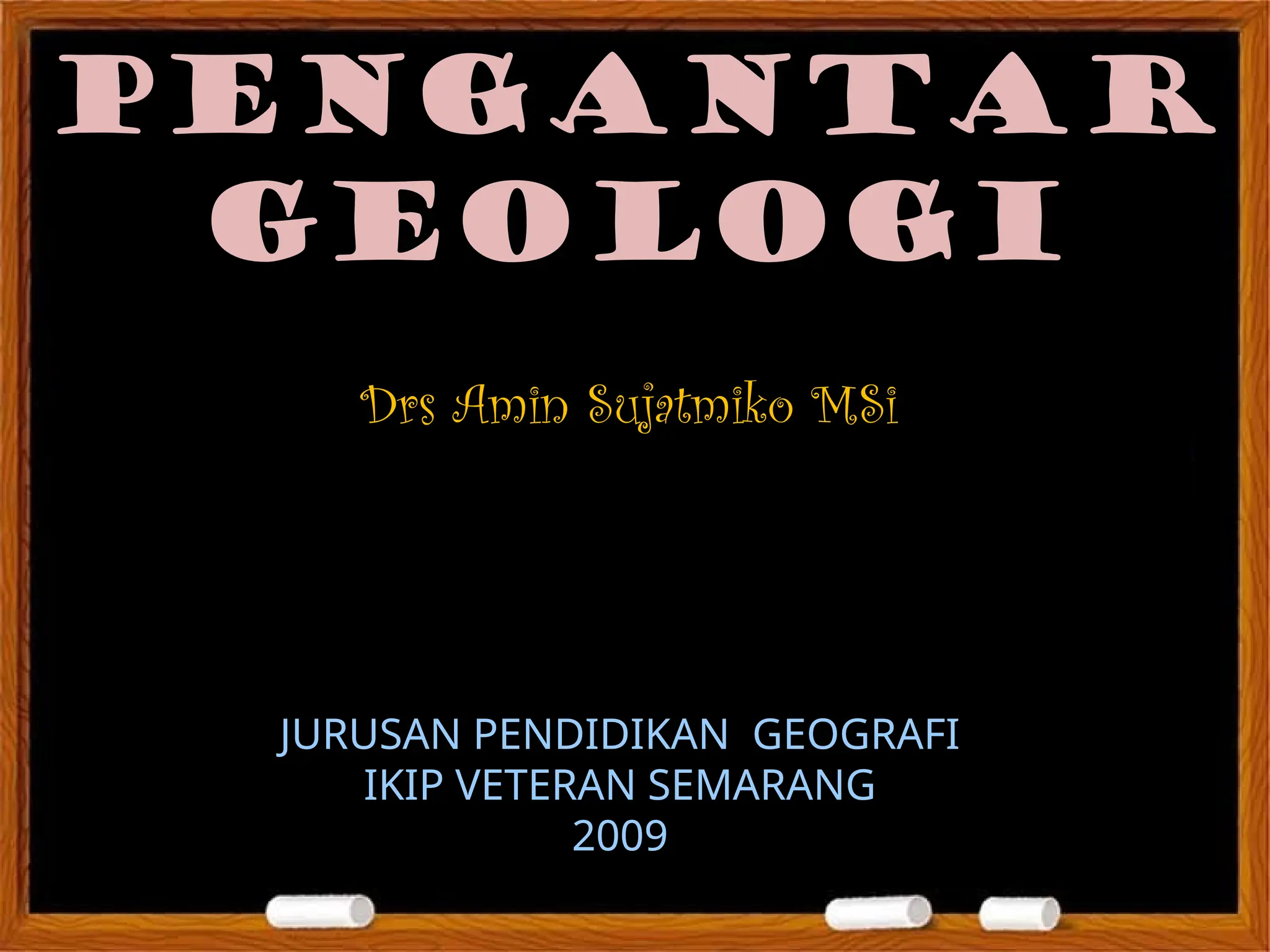 Struktur Bumi dan bagian bagian bumi materi ppt untuk sekolah | PPT