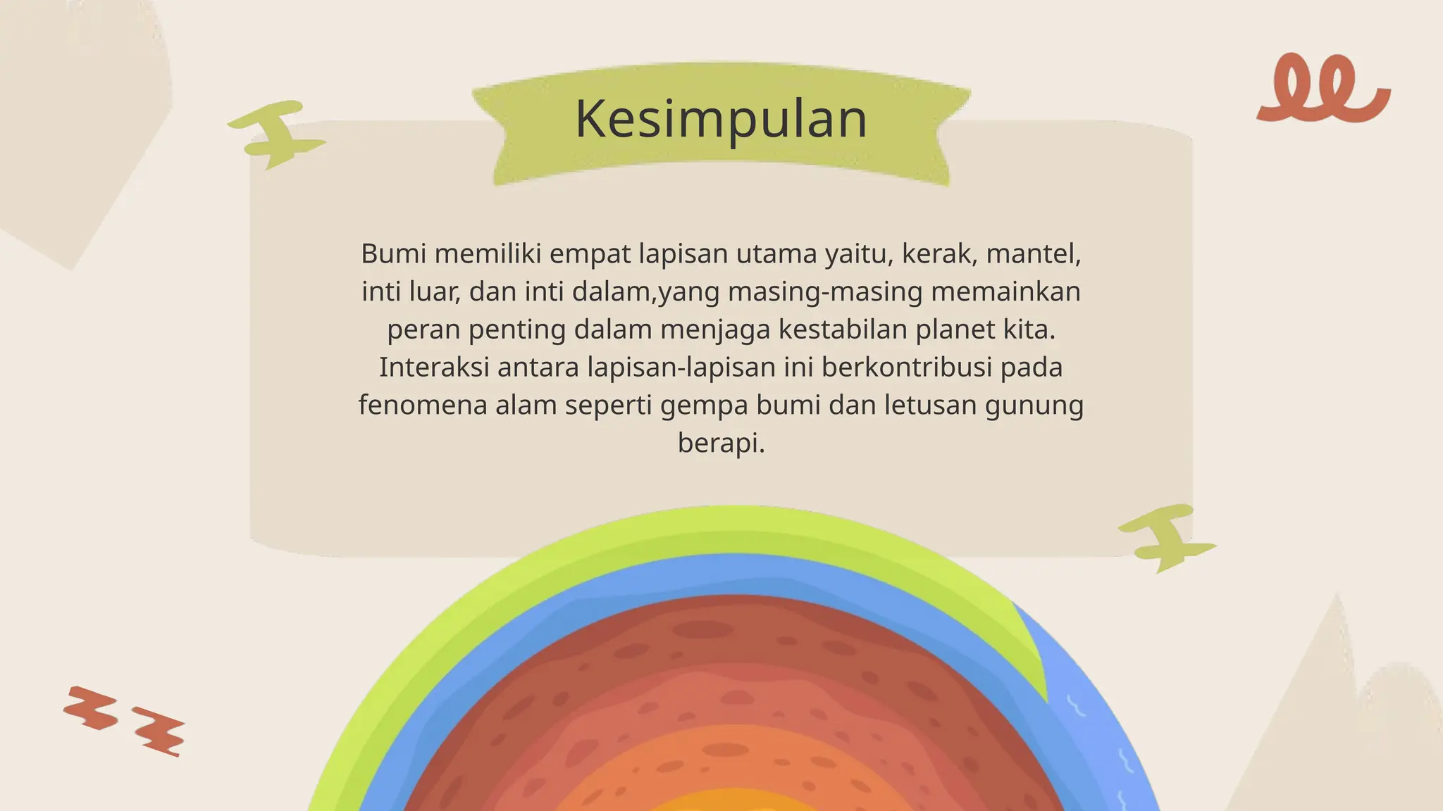 Struktur Bumi IPAS KELAS X, kebumian materi tata surya | PPT