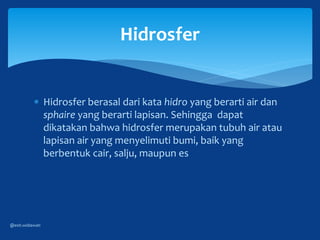 Struktur bumi dan dinamikanya | PPTX