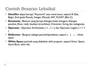 Struktur compiler session 4 | PPT