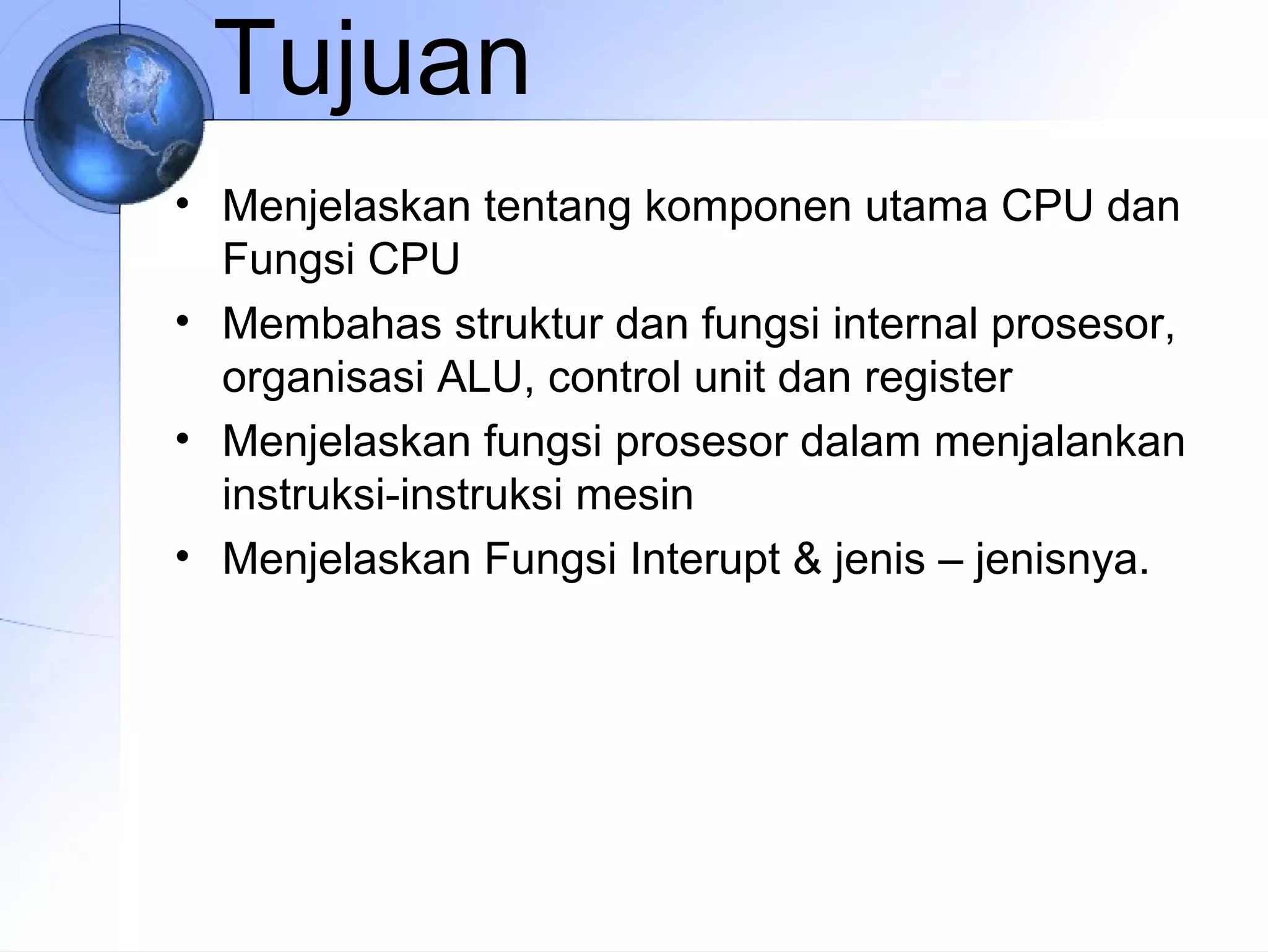 Struktur CPU | PPT