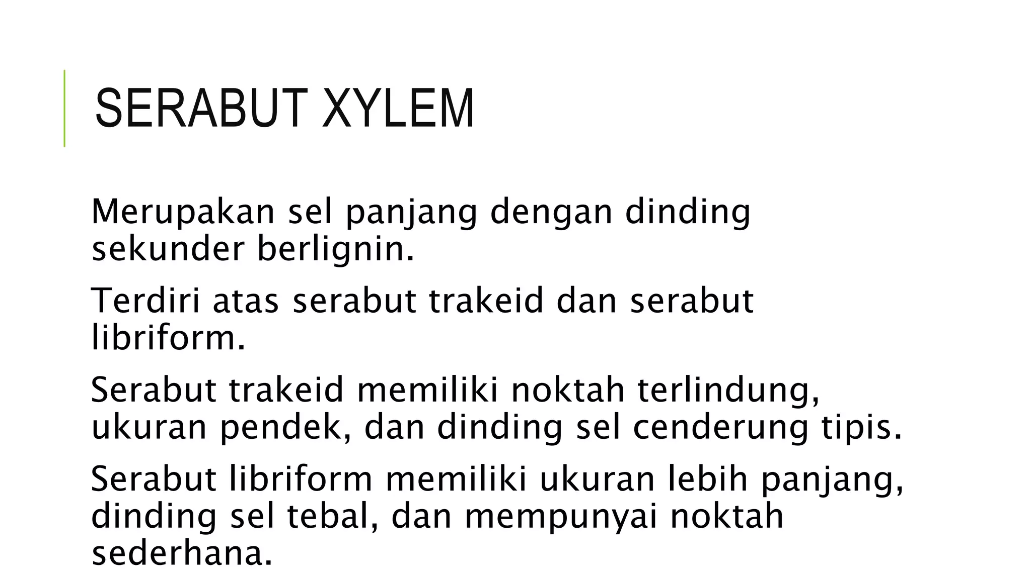 Struktur dan fungsi jaringan tumbuhan | PPTX