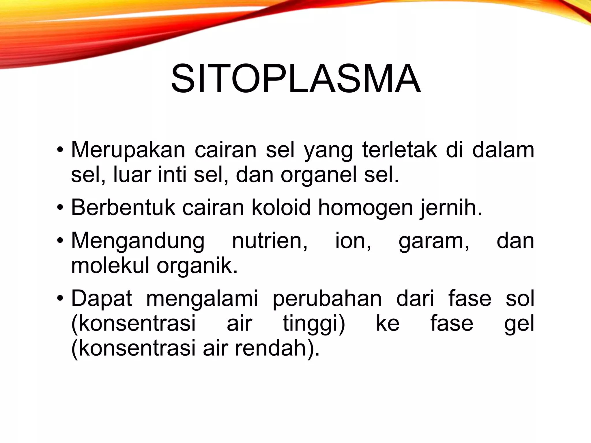 Struktur dan Fungsi Sel Mkhluk Hidup | PPTX