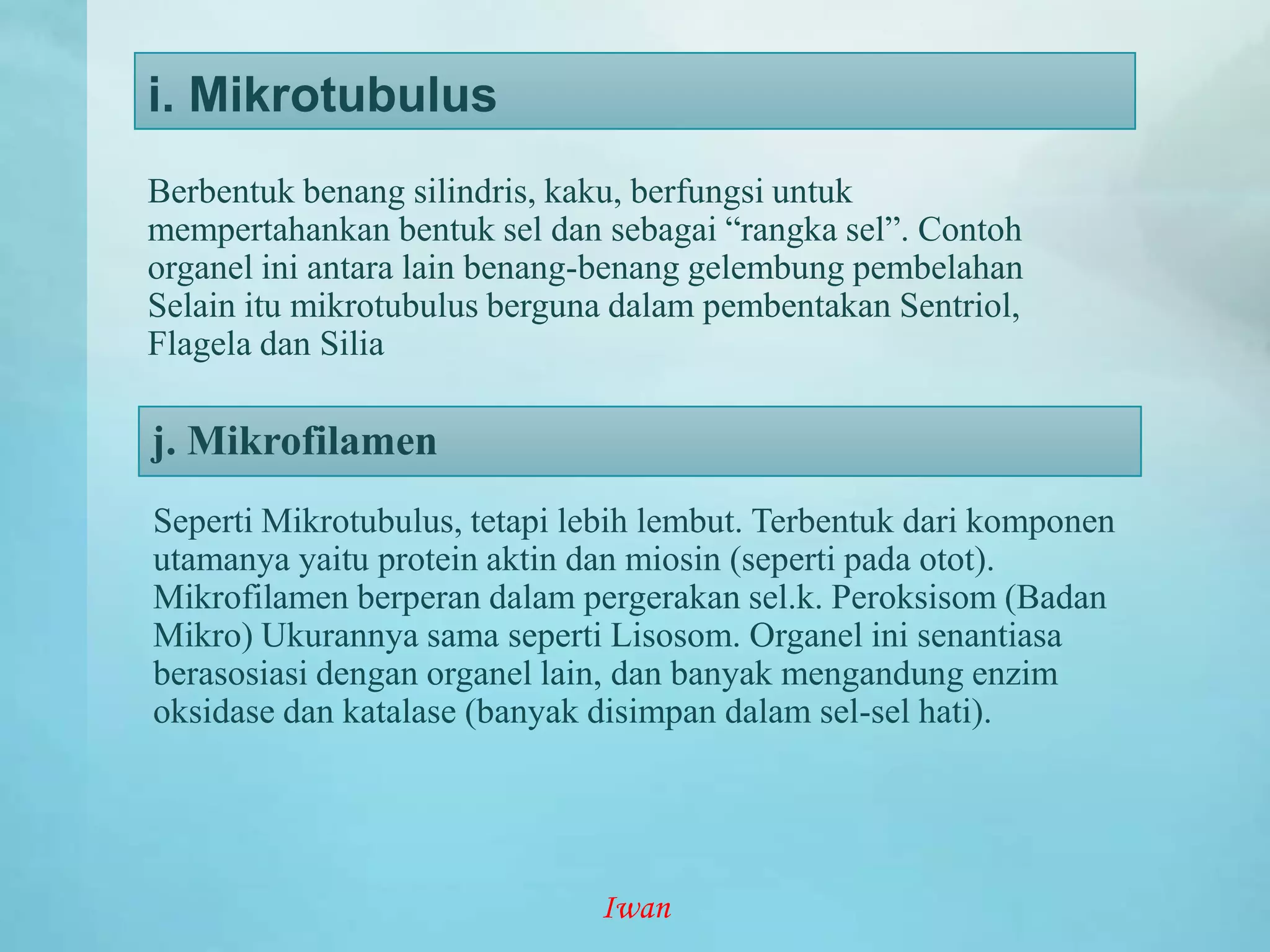 Struktur dan fungsi sel hewan dan tumbuhan | PPTX
