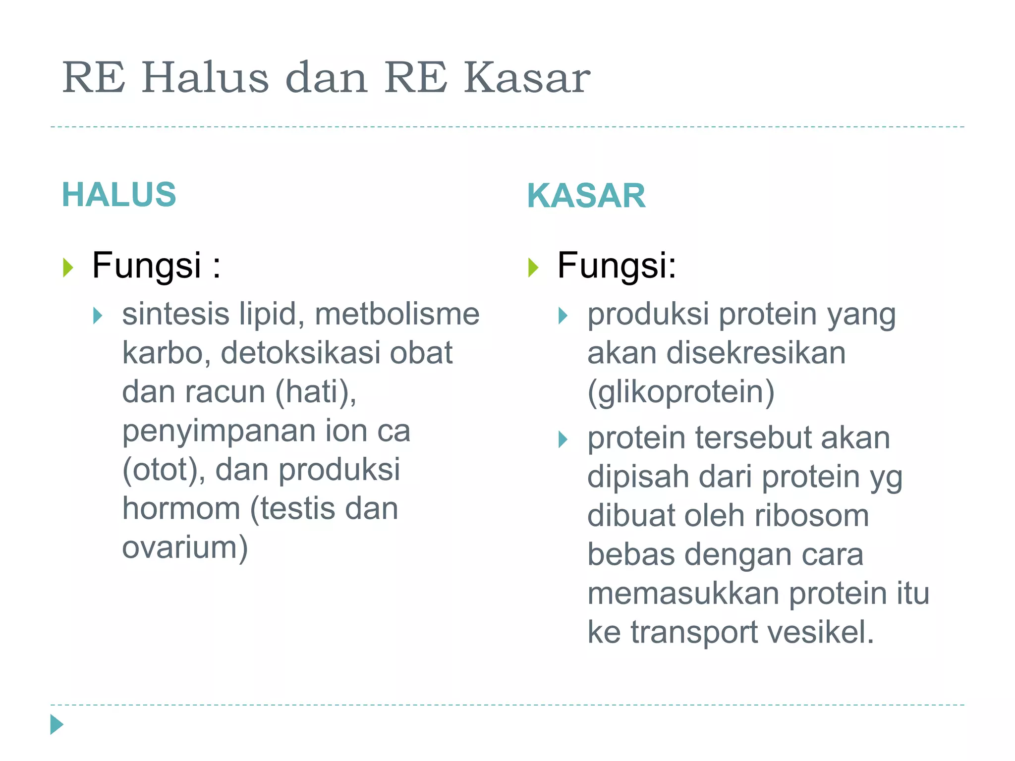 Struktur dan jenis sel | PPTX