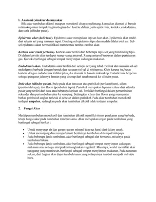 Struktur dan Letak Jaringan Tumbuhan | DOCX