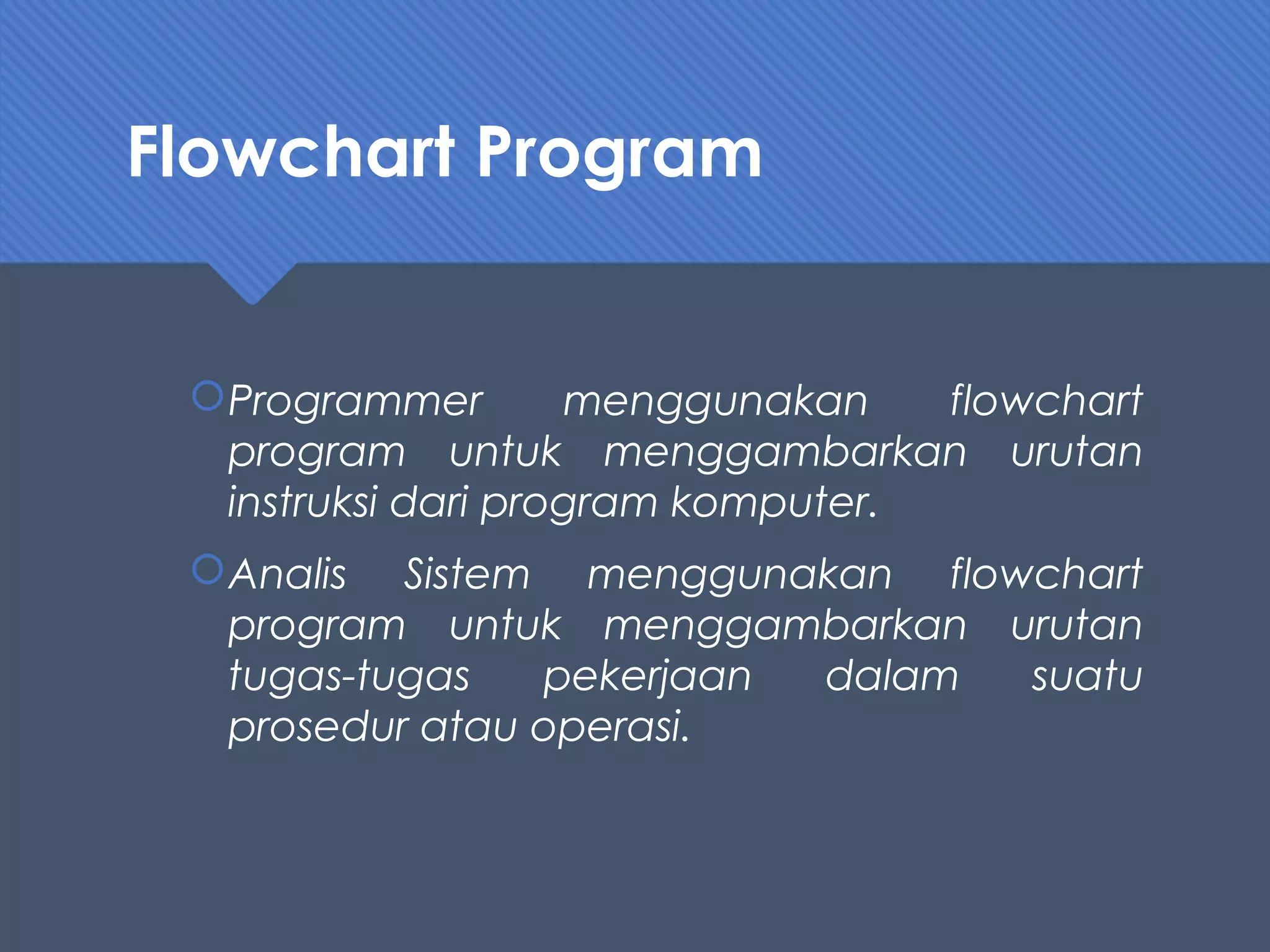 Struktur dan notasi algoritma dengan flowchart | PPT