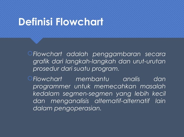 Struktur dan notasi algoritma dengan flowchart | PPT