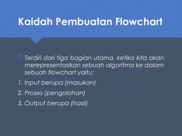 Struktur dan notasi algoritma dengan flowchart | PPT