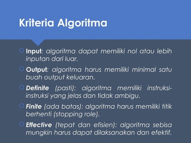 Struktur dan notasi algoritma dengan flowchart | PPT