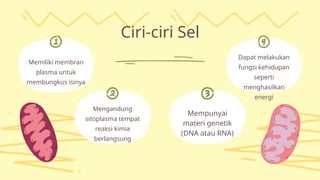 STRUKTUR DAN ORGANEL SEL TUMBUHAN DAN HEWAN | PPTX