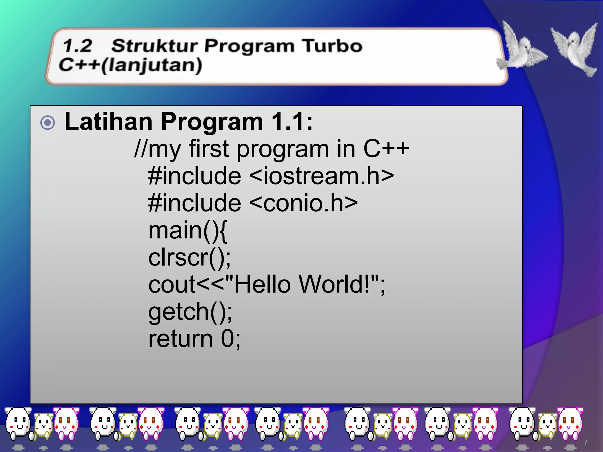 Struktur dasar input dan output aritmatika | PPTX