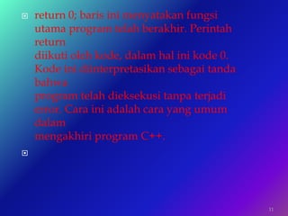 Struktur dasar input dan output aritmatika | PPTX