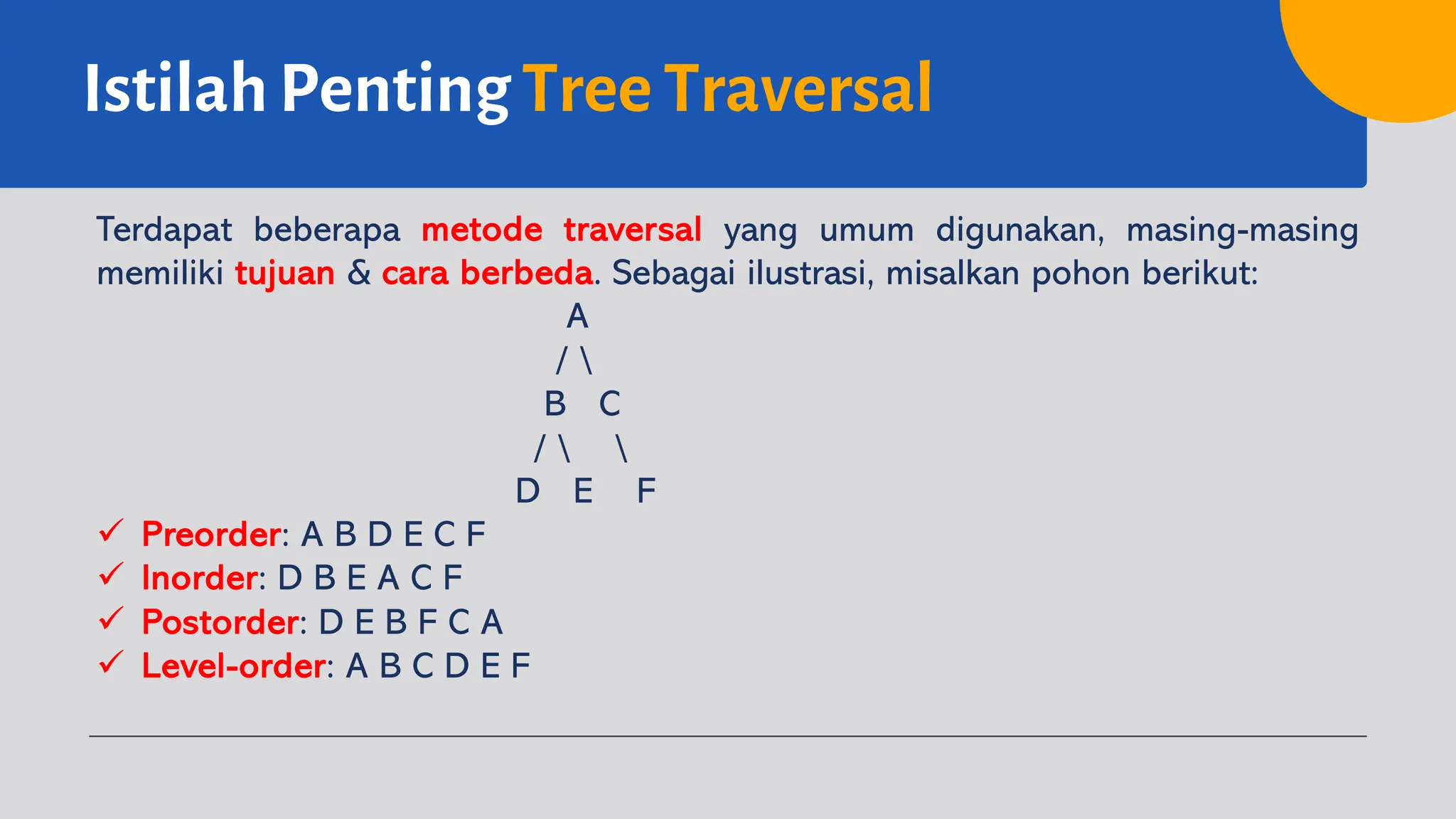 Struktur Data - 11 Tree Traversal | PDF