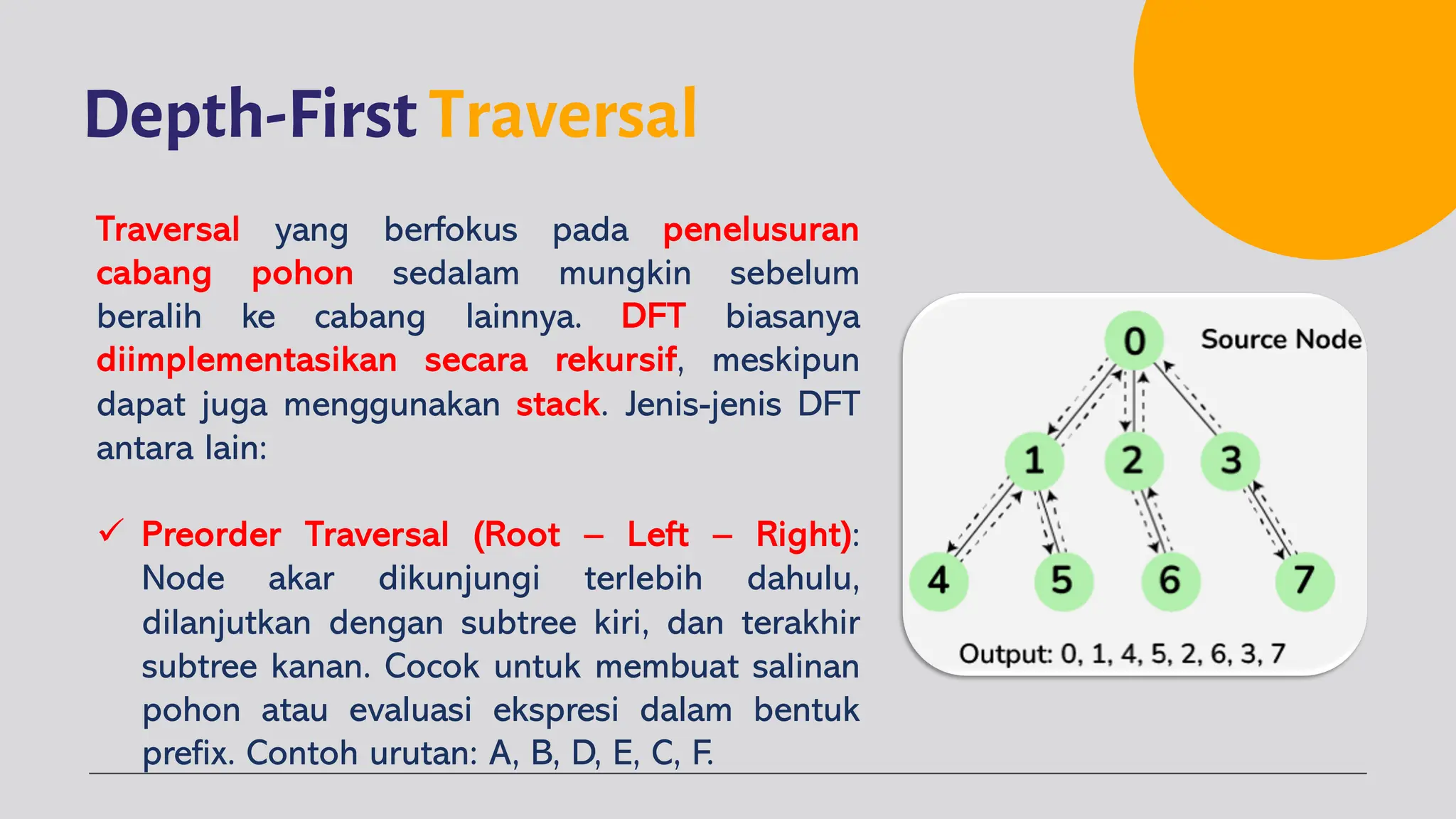 Struktur Data - 11 Tree Traversal | PDF