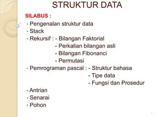 Struktur data | PPTX