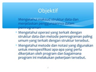 Struktur data | PPT