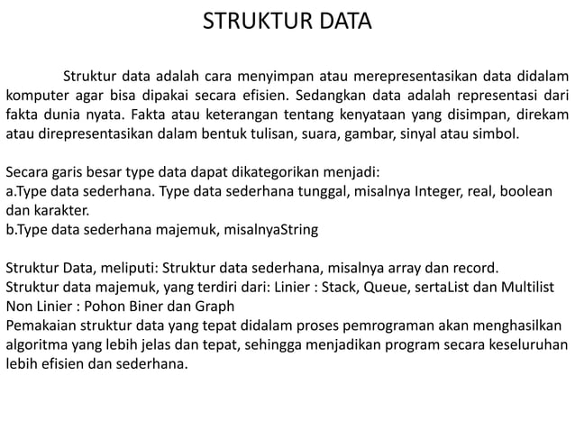 Struktur data | PPT
