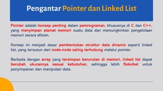 Struktur Data - 4 Pointer & Linked List | PDF