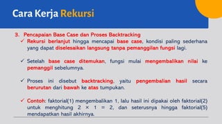 Struktur Data - 9 Rekursi | PDF