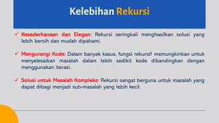 Struktur Data - 9 Rekursi | PDF