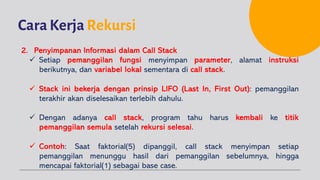 Struktur Data - 9 Rekursi | PDF