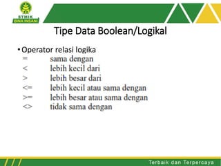 Pertemuan 1 Data dan Struktur Data | PDF
