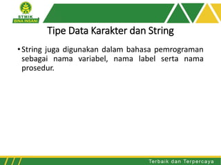 Pertemuan 1 Data dan Struktur Data | PDF