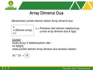 Pertemuan 2 Struktur Pada Data | PDF