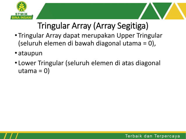 Pertemuan 2 Struktur Pada Data | PDF