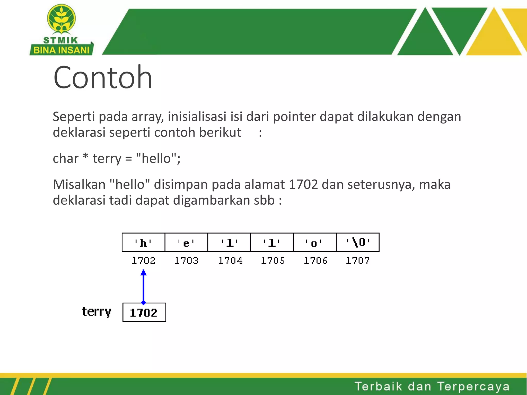 Pertemuan 4 Pointer Pada C++ | PDF