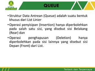 Pertemuan 6 Queuee atau Antrian | PDF