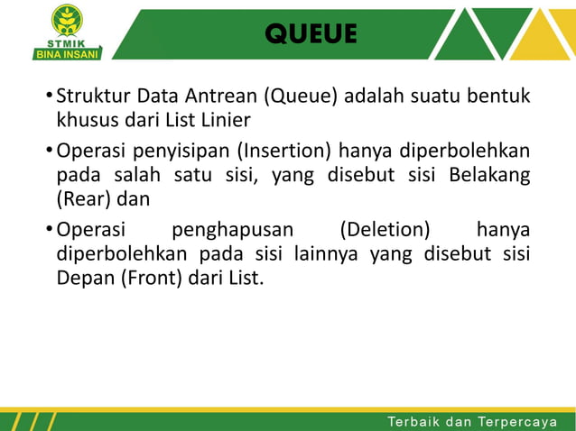 Pertemuan 6 Queuee atau Antrian | PDF